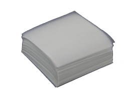 Nitrogen / sulfur free paper for elemental analysis, 60 x 60 mm, 500 ...